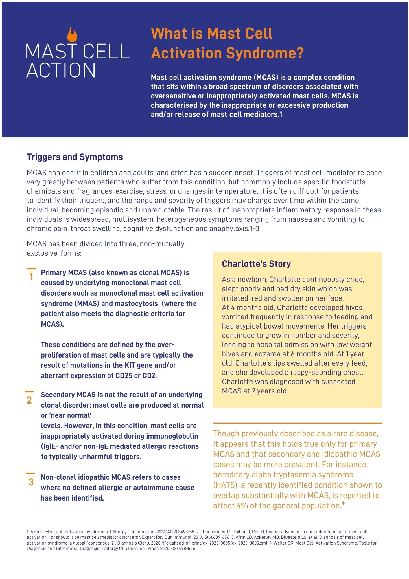 Support and Resources | Mast Cell Action